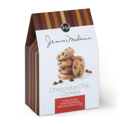 J&M Chocolate Chip Traditional Cookies 71g/2.5oz - SAKSCO Gourmet ...