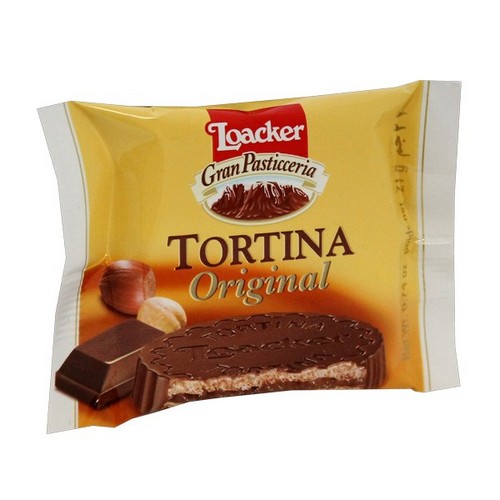 Loacker Tortina Original Wafer 24/21g - SAKSCO Gourmet Basket Supplies