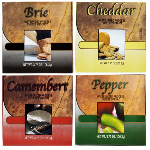 Northwood Asst Cheese Spread Box 3.75 oz - SAKSCO Gourmet Basket Supplies