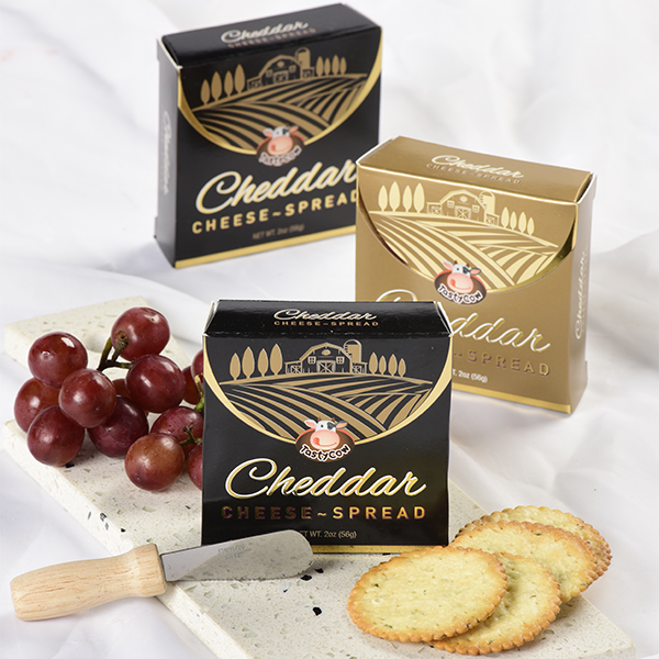 Tasty Cow Cheddar Cheese Spread Black 56g/2 oz - SAKSCO Gourmet Basket ...