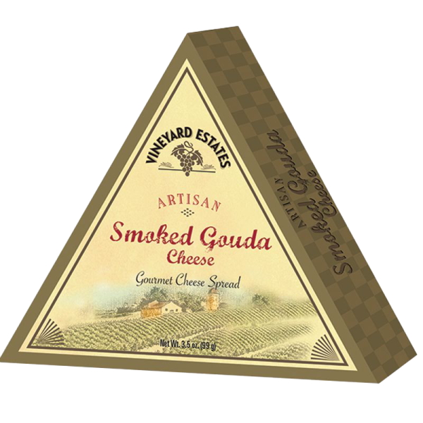 Vineyard Estates Artisan Smoked Gouda Cheese Gold 3.5oz - SAKSCO ...