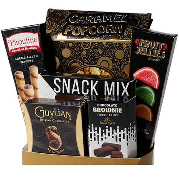 Snack For Two KIT (6 Items) - SAKSCO Gourmet Basket Supplies